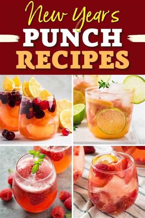 13 Best New Years Punch Recipes And Ideas Insanely Good
