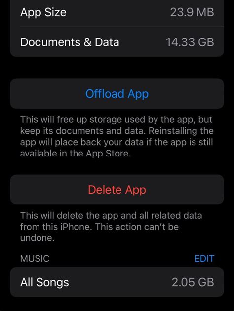 Why Does My App Take Up 14gb Of Space When I Only Have 2gb Of Music