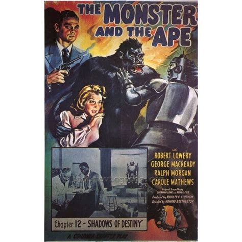 The Monster And The Ape Movie Poster Print 27 X 40 Item Movgf6341