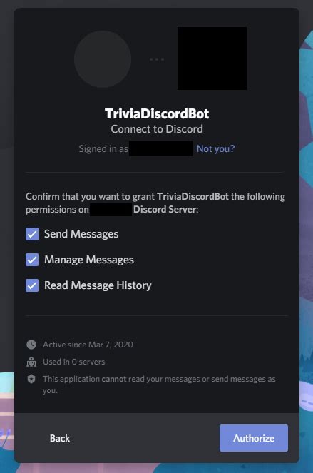 Trivia Discord Bot