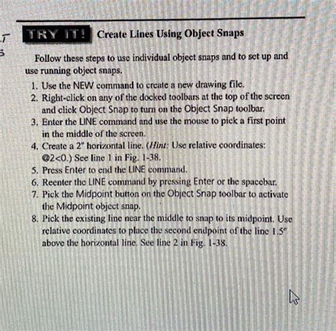 Solved Coordinates Follow These Steps To Draw Lines By