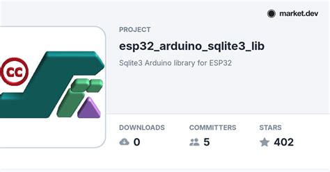 Esp Arduino Sqlite Lib Ecosystem Directory Market Dev