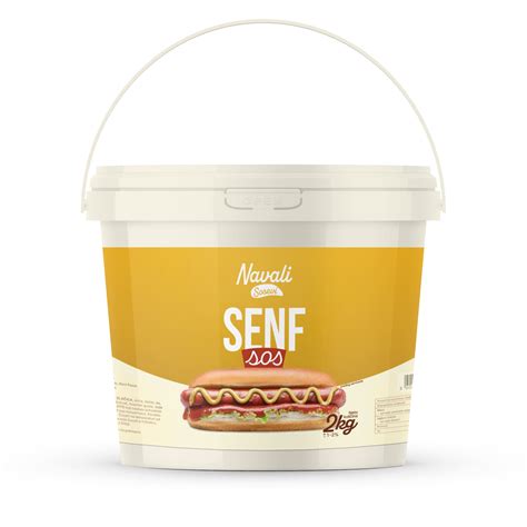 Navali Senf 2 Kg Fritte Master