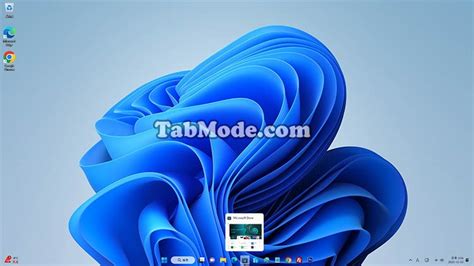 Windows 11 작업 표시줄을 완전 투명하게 설정하기 Tabmode
