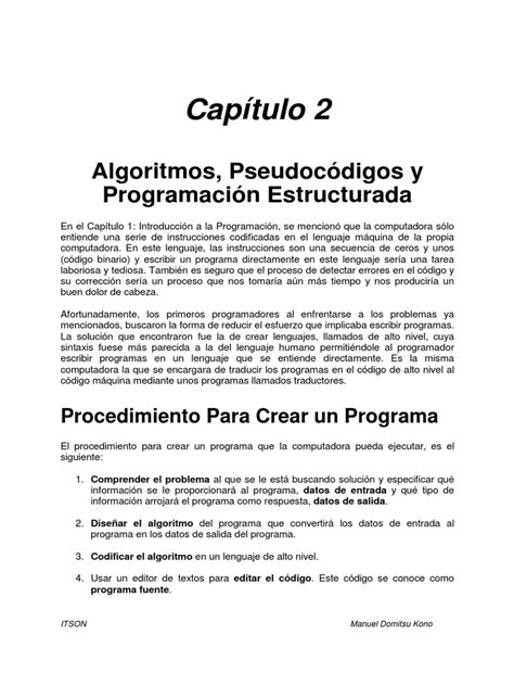 Introduccion A Algoritmos Algoritmos Lenguaje De Programación