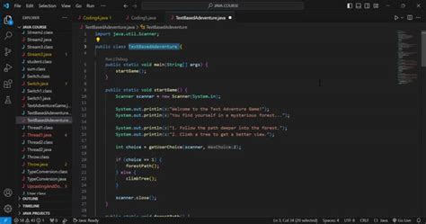 Video Vamshidhar Reddy Masireddy On Linkedin Textbasedadventuregame Javaprogramming