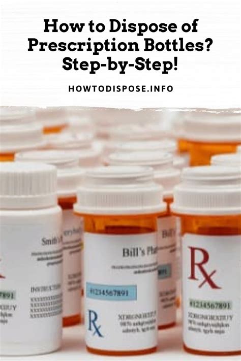 How To Dispose Of Prescription Bottles Step By Step How To Dispose