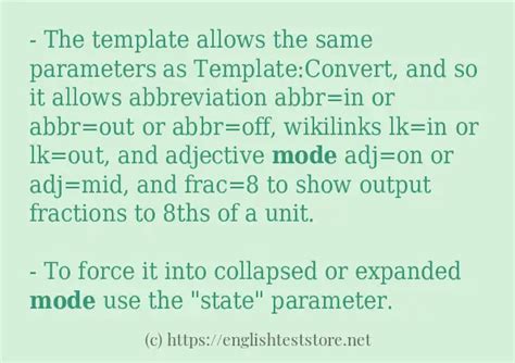 Sentence Example Of Mode EnglishTestStore Blog