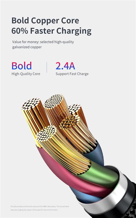 Awei Cl In Cable A Fast Charging Wire Awei Bangladesh