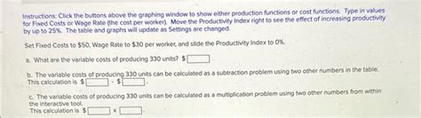 Instructions Click The Buttons Above The Graphing Chegg