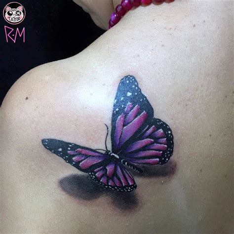 Realistic And 3d Butterfly Tattoo Ideas