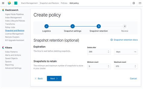 Index Backup Management Wazuh