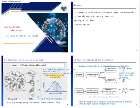Lecture 5 Tests Of Hypothesis New Version BẰng Python PhÂn TÍch DỮ
