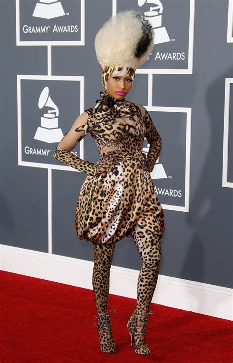 Nicki Minaj The Most Iconic Grammys Outfits Of All Time Popsugar Fashion