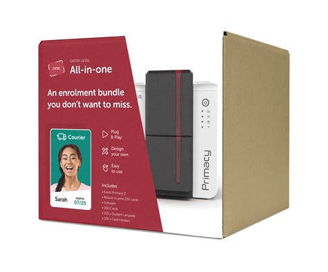 All In One Duplex Id Card Printer Bundle