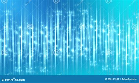 Abstract Background Sound Sound Algorithm Of Lights And Blurred Blue