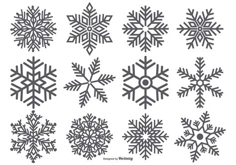 Snowflake Free Vector Art 6572 Free Downloads