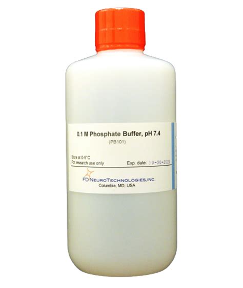 01 M Phosphate Buffer Ph 74 Pb101 Fd Neurotechnologies