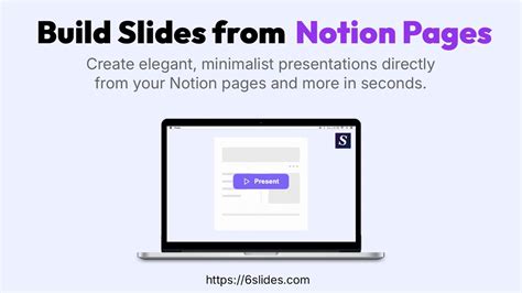 Six Slides Your Notion Slides Youtube
