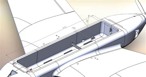 Печатный самолет ФПВ Адель 12 3Д самолет