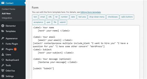 How To Add A Contact Form In WordPress 7 Steps
