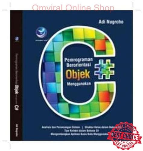 buku pemrograman berorientasi objek menggunakan c lazada indonesia