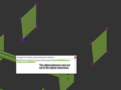 Grashopper Component Tekla Live Link Tekla Face Workaround Tekla