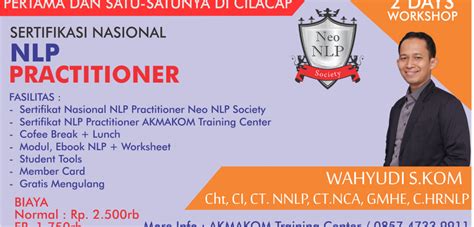 Certification Nlp Practitioner Workshop Akmakom Training Center