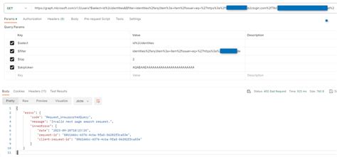 Microsoft Graph Api Skiptoken Is Not Correct When Using Filter With