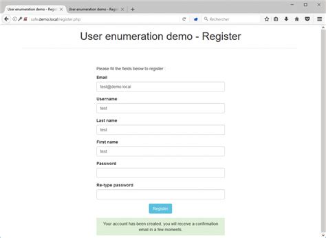 User Enumerations On Web Applications