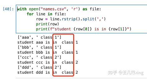 【python 编程基础】with open：csv 文档输入与输出 python i o进阶（2） 知乎