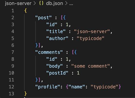 5 json server
