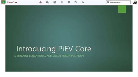 Empowering Innovation Dive Into The Vibrant Community Of Piev Core Ppt