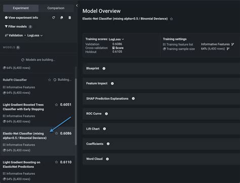 Model Building Walkthrough DataRobot Docs