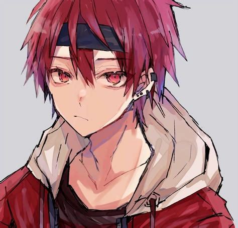 Anime Characters Wearing Red