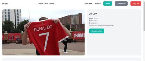 Github Dhruvv Puddle Puddle Is An Online Marketplace Built Using Django