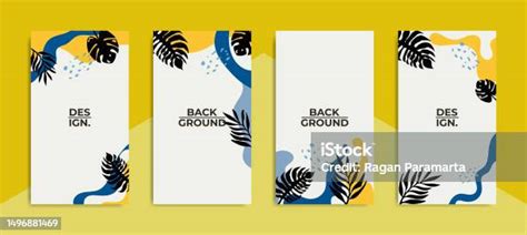 소셜 미디어 스토리를 위한 편집 가능한 트렌디한 배경 템플릿 0명에 대한 스톡 벡터 아트 및 기타 이미지 0명 가리기 개체 그룹 Istock