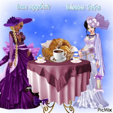 Petit Dejeuner Free Animated Gif Picmix