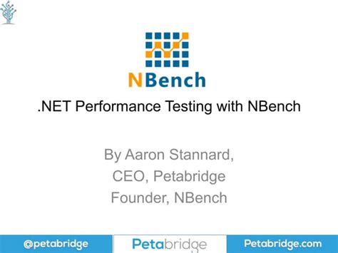 Automed Net Performance Testing With Nbench Ppt