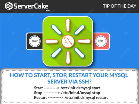 How To Start Stop Restart Your MySQL Server Via SSH ServerCake