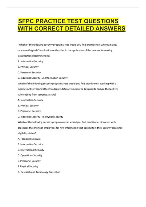 Sfpc Practice Test Sfpc Stuvia Us