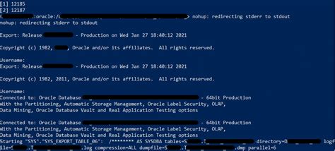 Export Multiple Oracle Tables Separately