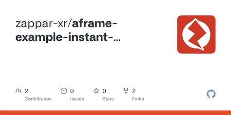 github zappar xr aframe example instant tracking solar system