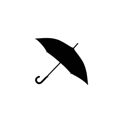 Rain Umbrella Vector 24128199 Vector Art At Vecteezy