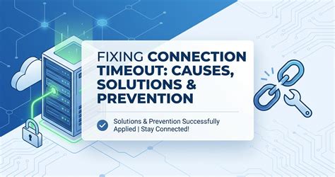 Fixing Connection Timeout Causes Solutions And Prevention