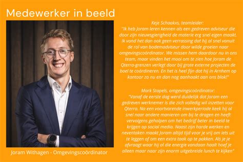 Medewerker In Beeld I Joram Qterra