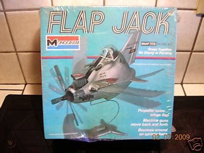 Monogram Flap Jack 1973 Unopened Snap Tite Model Kit 75463567