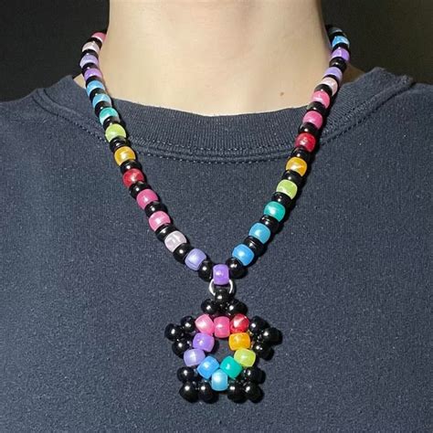 Kandi Star Necklace Etsy Kandy Stern Halskette Kette
