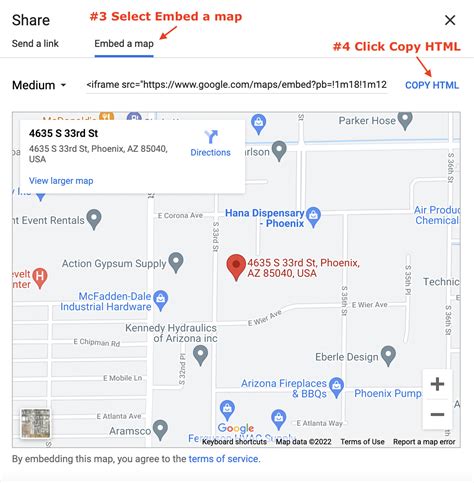 How To Embed Google Maps On The Webstore