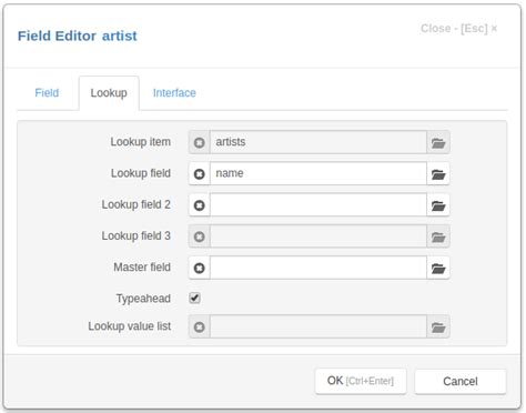 Lookup Fields Jam Py Documentation